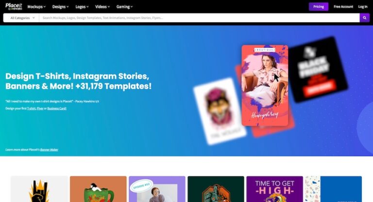 Placeit Review: Online Mockup and Design Software - Design Hub