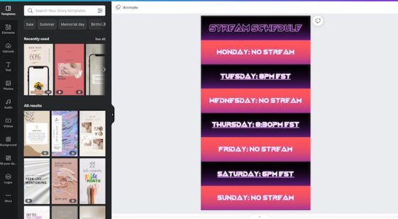 Best Stream Schedule Makers & Tools (Free & Paid) - Design Hub