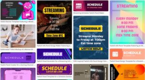 Best Stream Schedule Makers & Tools (Free & Paid) - Design Hub