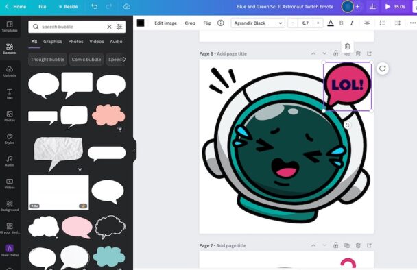 How to Create Twitch Emotes with Canva (incl. Animated Emotes)