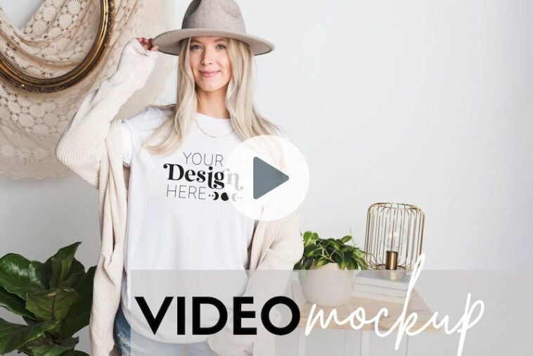 30+ T-Shirt Video Mockups (Free & Paid) - Design Hub
