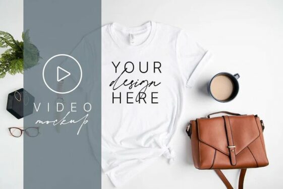 30+ T-Shirt Video Mockups (Free & Paid) - Design Hub