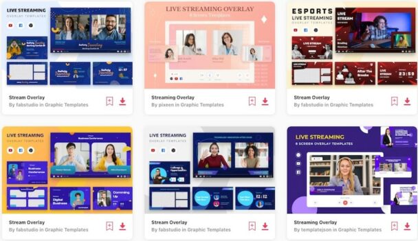 YouTube Stream Overlays: Where to get them (& templates)