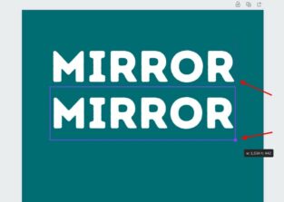How To Create a Mirror Effect in Canva (5 Easy Steps)