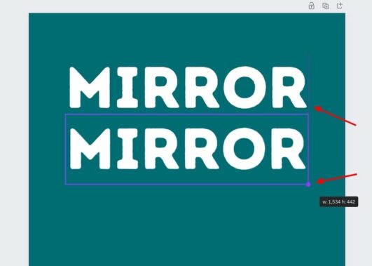 How To Create a Mirror Effect in Canva (5 Easy Steps)