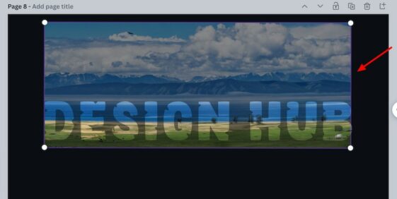 How To Create a Text Mask in Canva Using Letter Frames