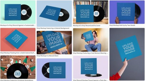 8 Best Vinyl Record Mockup Generators & Sources - Design Hub
