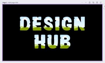 How To Create a Text Mask in Canva Using Letter Frames