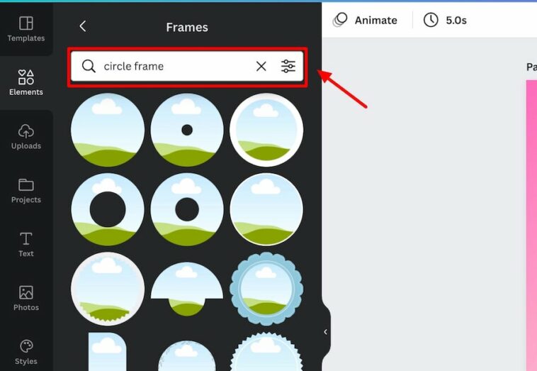 How to Use Frames in Canva (incl. Free Frame Sets)