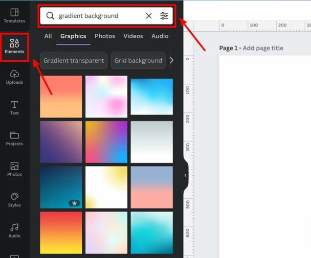 How To Make a Gradient in Canva - Design Hub