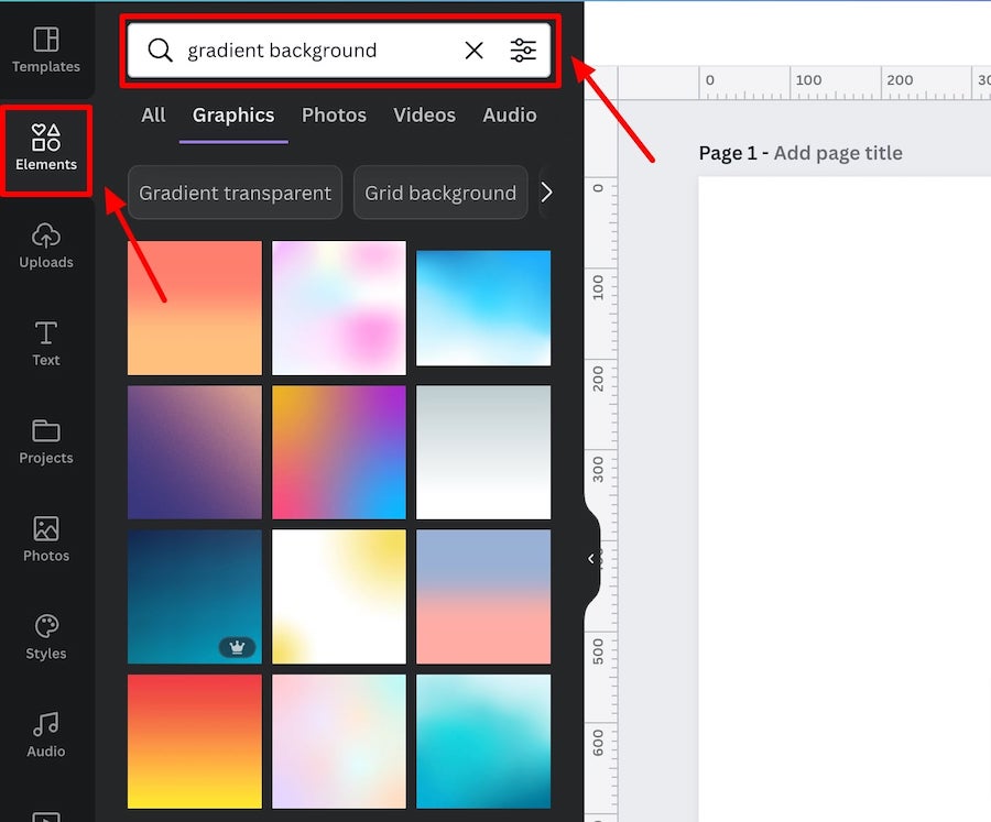 Top 93 Imagen Gradient Background In Canva Thpthoangvanthu edu vn