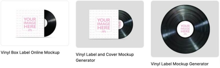 8 Best Vinyl Record Mockup Generators & Sources - Design Hub