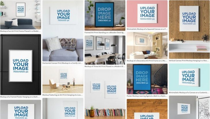 8 Best Wall Art Mockup Generators (Free & Paid) - Design Hub