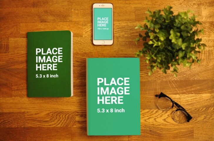 30+ Free Book mockups (Online & PSD Templates)