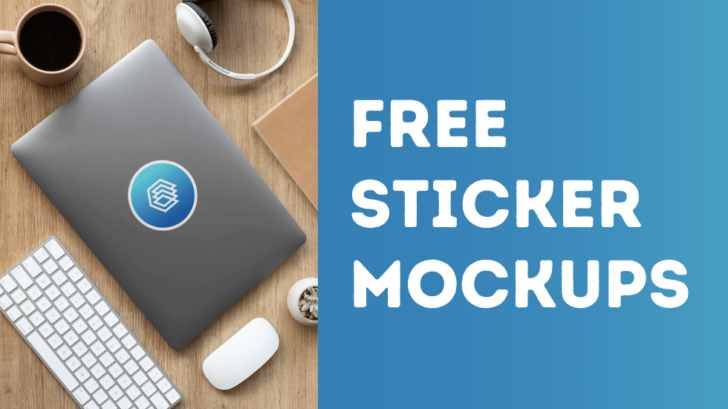 30+ Free Sticker Mockups (Online & PSD Templates)