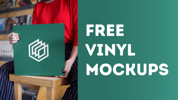 20+ Free Vinyl Mockups (Online & PSD Templates)