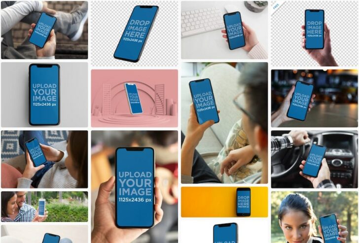 30+ Free iPhone Mockups (Online & PSD Templates)
