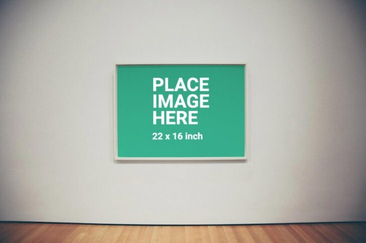 30+ Free Art Print Mockups (Online & PSD Templates)