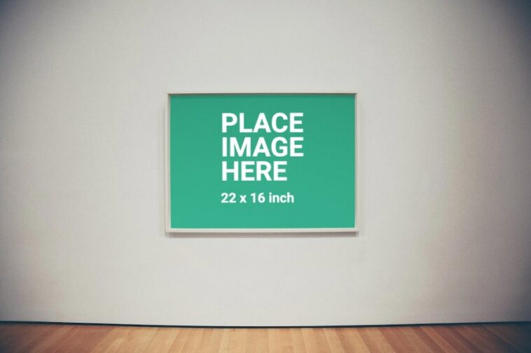 30+ Free Art Print Mockups (Online & PSD Templates)