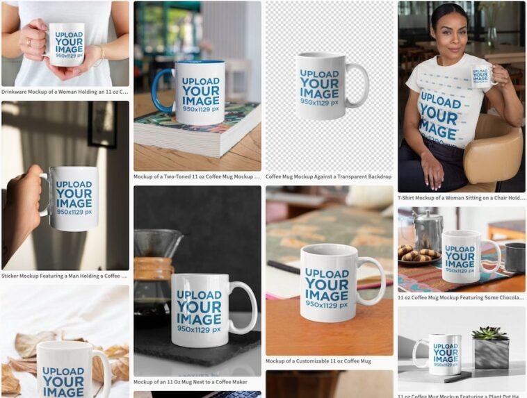 30+ Free Mug Mockups (Online & PSD Templates)