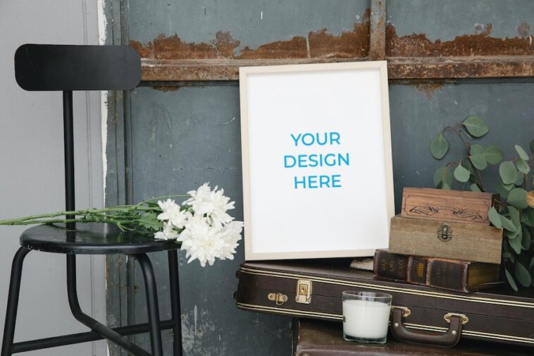 30+ Free Art Print Mockups (Online & PSD Templates)