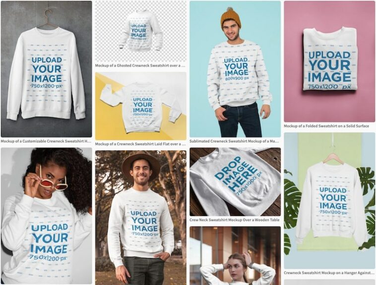 30+ Free Sweatshirt Mockups (Online & PSD Templates)