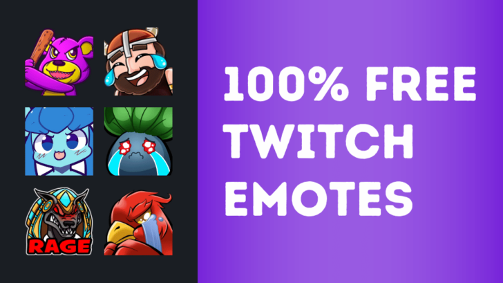 50+ Free Twitch Emotes (& Where To Find More)