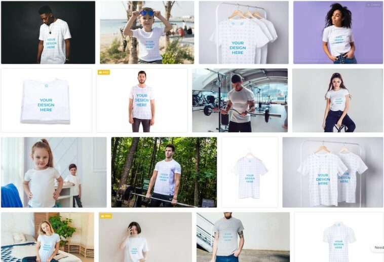 Where To Get Mockups For Print on Demand - Design Hub