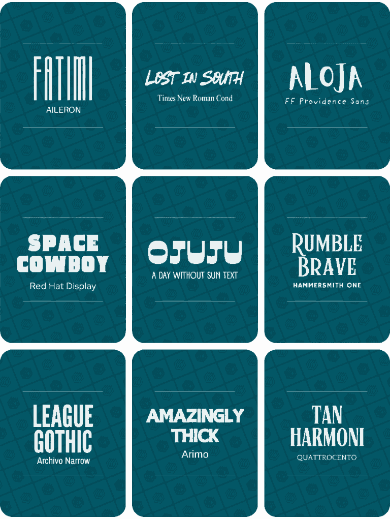 Canva Font Combinations: Guide & Resource (100+ font pairings)