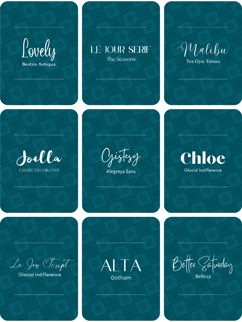 Canva Font Combinations: Guide & Resource (100+ font pairings)