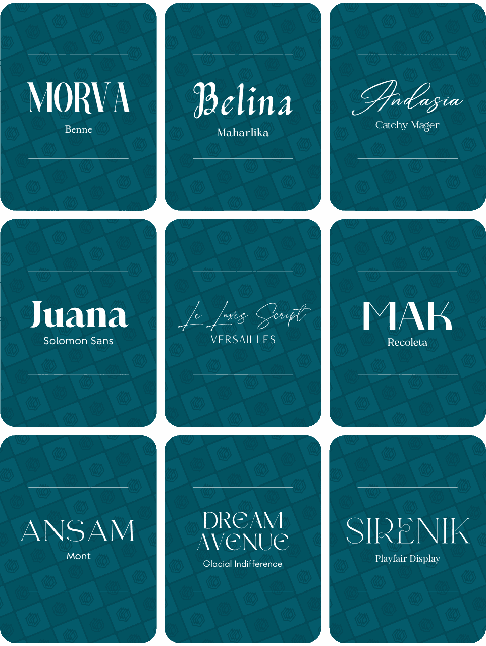 Canva Font Combinations: Guide & Resource (100+ font pairings)