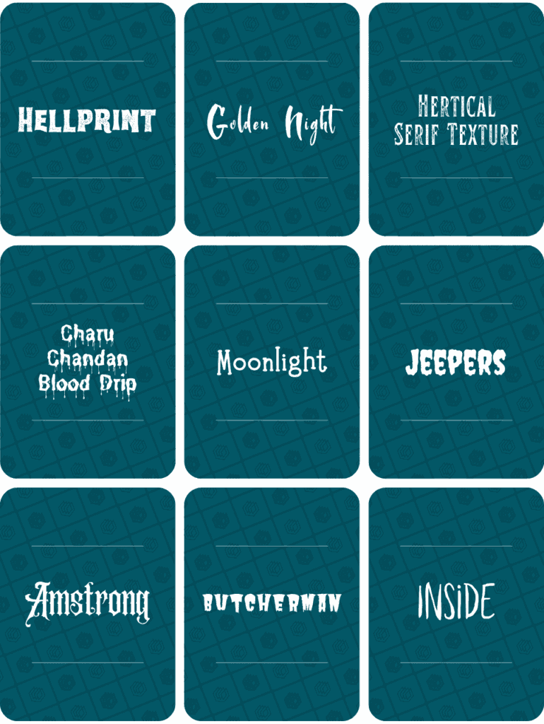70+ Best Halloween Fonts On Canva (+ Font Pairings)