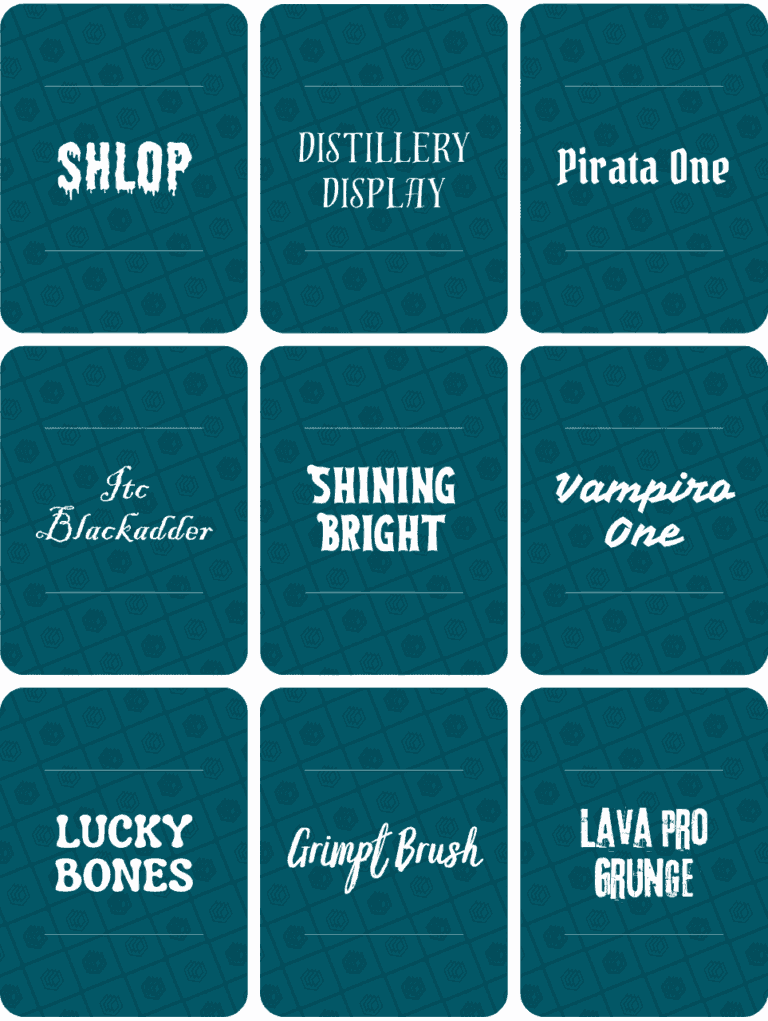 70+ Best Halloween Fonts On Canva (+ Font Pairings)