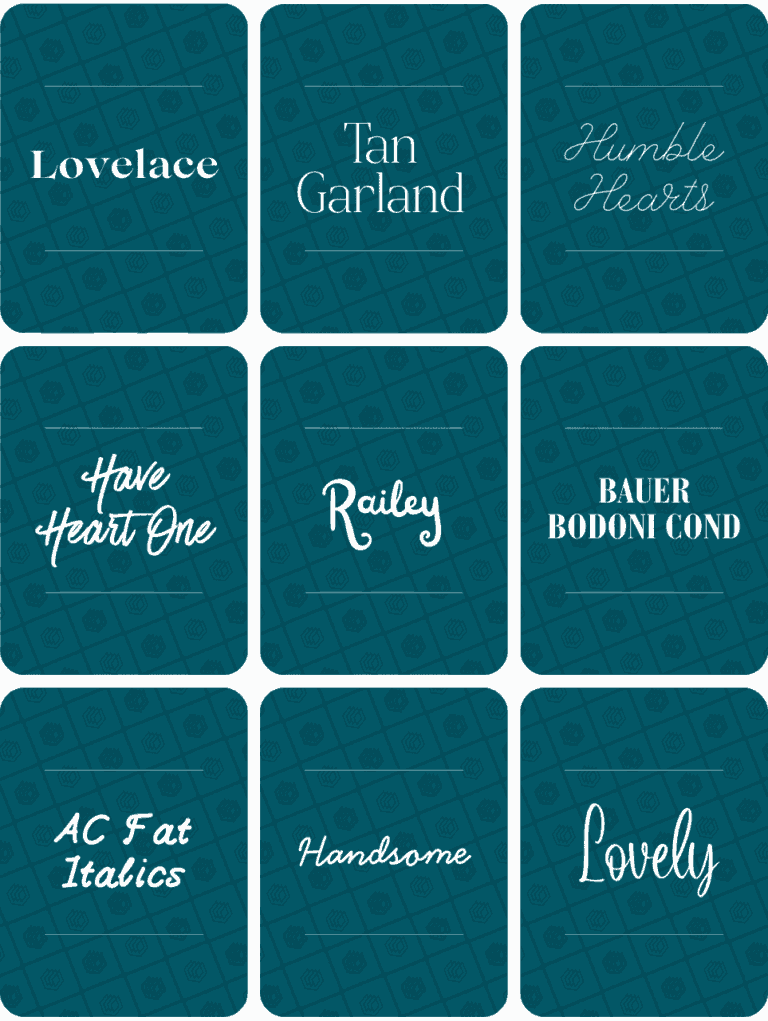 80+ Best Valentine's Day Fonts On Canva (+ Font Pairs)