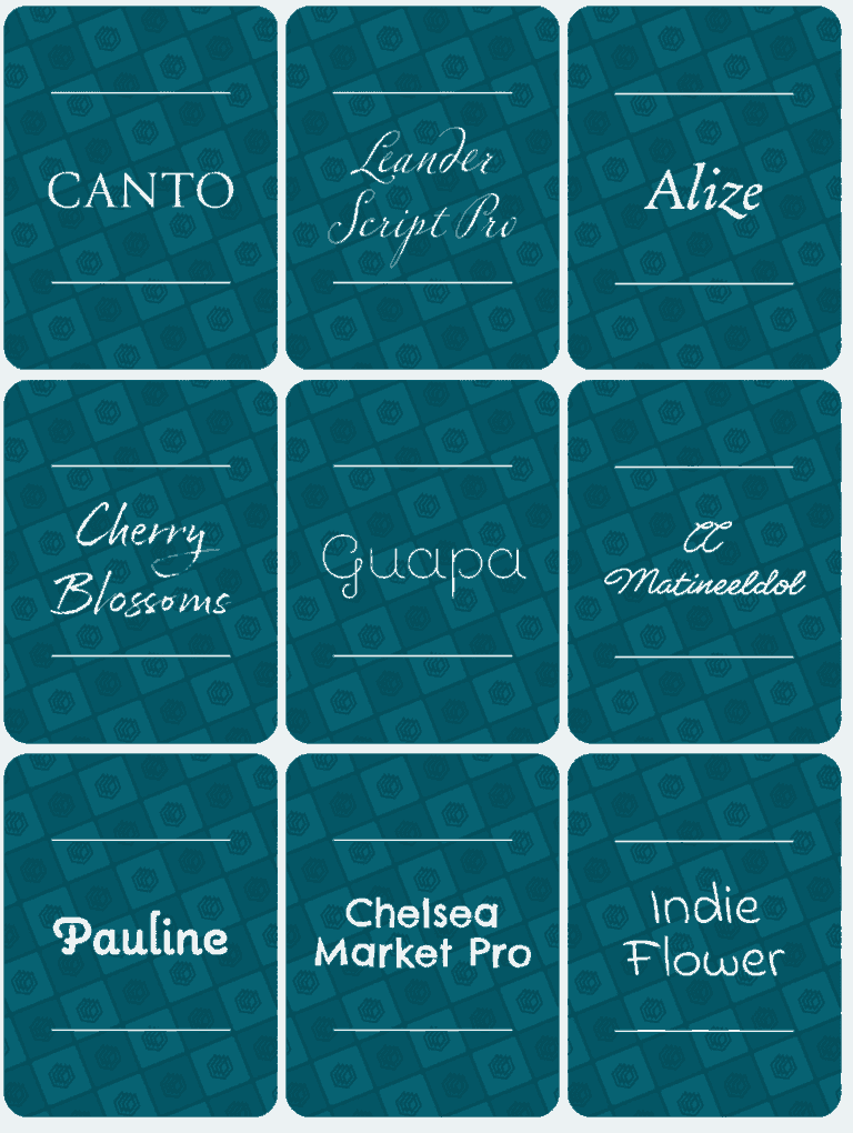 70+ Best Valentine's Day Fonts On Adobe Express (+ Font Pairs)